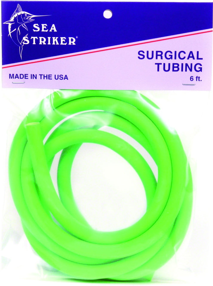 Sea Striker Latex Cuda Tubing Tube - 6' - Green – Tuppens