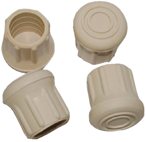 Taylor Made 1" Rubber Chair Tips - White. (4 Per Pack) – Tuppens