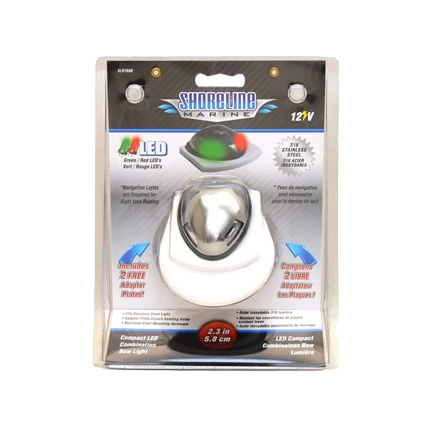 Shoreline Marine LED Combination Navigation Bow Light. – Tuppens